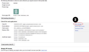 Set Authorized Redirect URIs in Google API console – Sanwebe